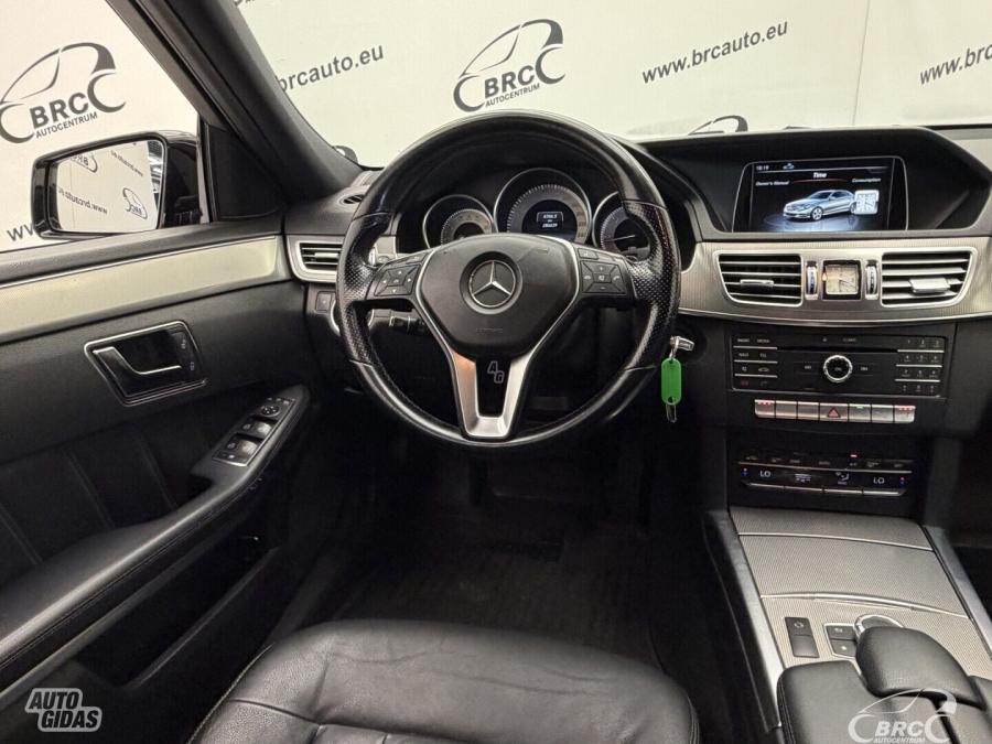 Черный Мерседес E 200 2016 в Авиженяй, объемом двигателя 2.20 л и пробегом 287 тыс. км за 8500 €, фото 14 на AUTOMOTO.COM.LV