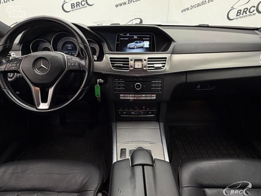 Черный Мерседес E 200 2016 в Авиженяй, объемом двигателя 2.20 л и пробегом 287 тыс. км за 8500 €, фото 15 на AUTOMOTO.COM.LV