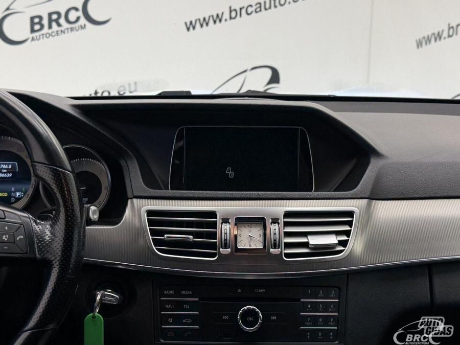 Черный Мерседес E 200 2016 в Авиженяй, объемом двигателя 2.20 л и пробегом 287 тыс. км за 8500 €, фото 16 на AUTOMOTO.COM.LV