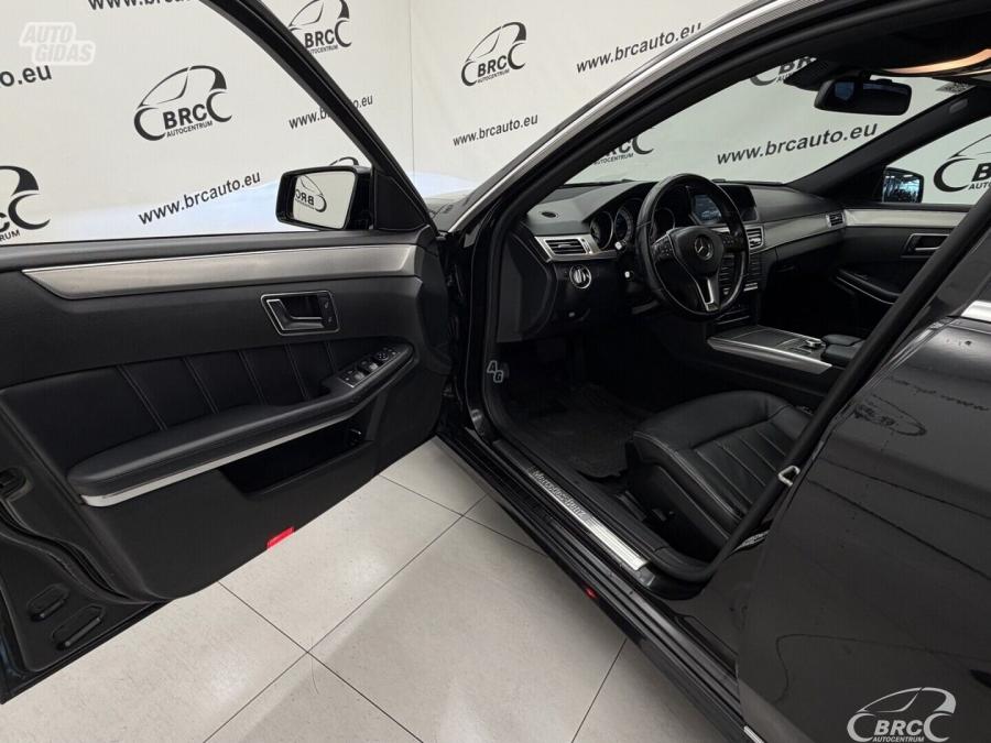 Черный Мерседес E 200 2016 в Авиженяй, объемом двигателя 2.20 л и пробегом 287 тыс. км за 8500 €, фото 19 на AUTOMOTO.COM.LV