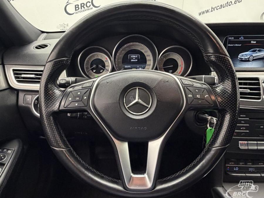 Черный Мерседес E 200 2016 в Авиженяй, объемом двигателя 2.20 л и пробегом 287 тыс. км за 8500 €, фото 29 на AUTOMOTO.COM.LV