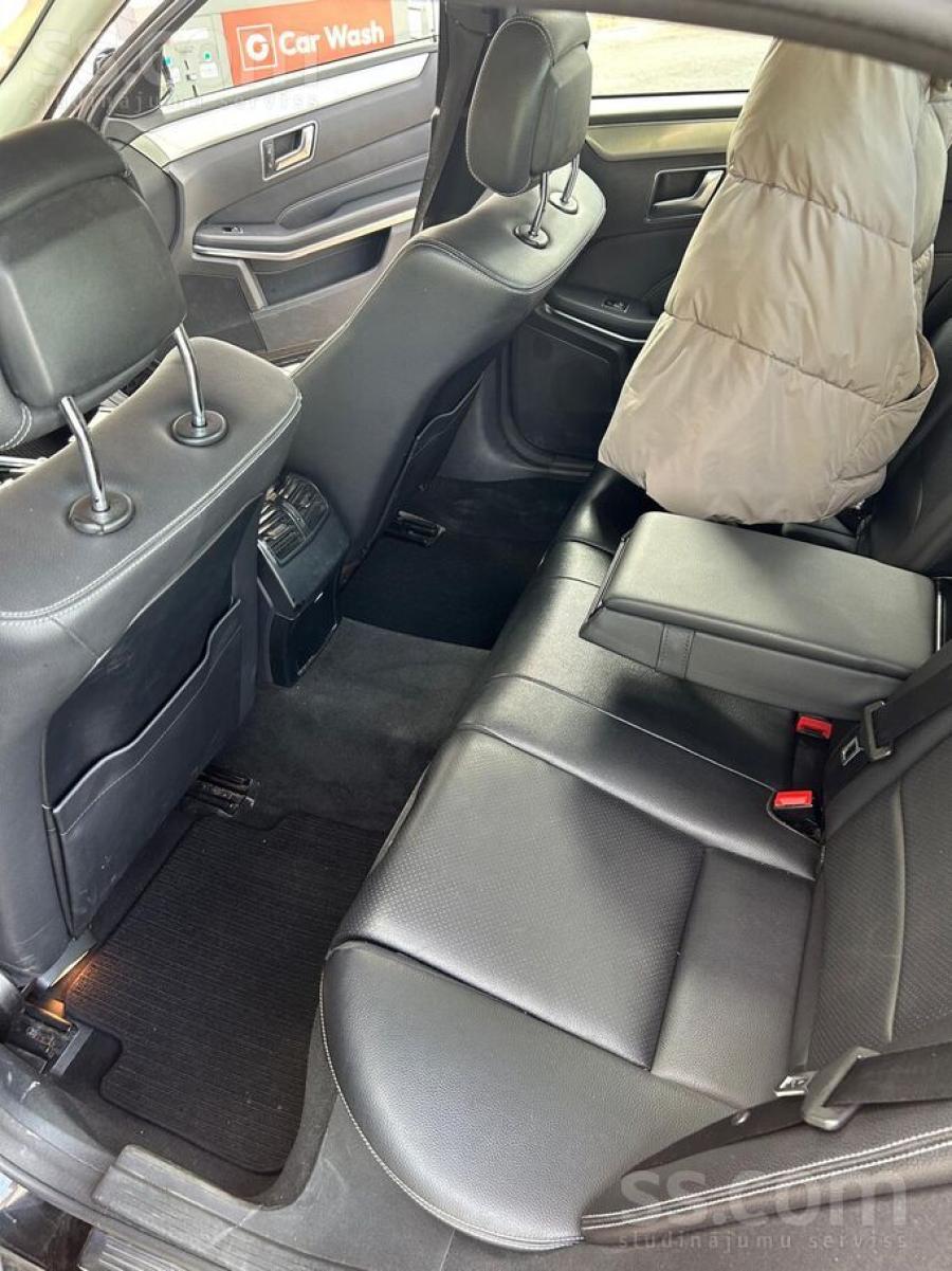 Melns Mercedes-Benz e-200 2016 Rīga, ar dzinēja tilpumu 2.00 L un nobraukumu 298 tūkst. km par 10500 €, foto 5 vietnē AUTOMOTO.COM.LV