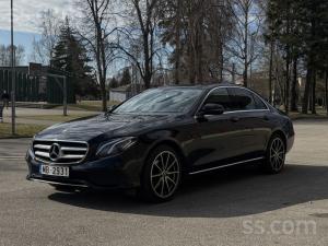 Black Mercedes-Benz e-200 2016 in Tukums, with an engine capacity of 2.00 L and mileage of 350 thousand km for 16500 €, photo  on AUTOMOTO.COM.LV