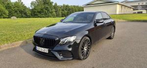 Melns Mercedes-Benz e-200 2017 Viļņa, ar dzinēja tilpumu 1.95 L un nobraukumu 260 tūkst. km par 15500 €, foto  vietnē AUTOMOTO.COM.LV