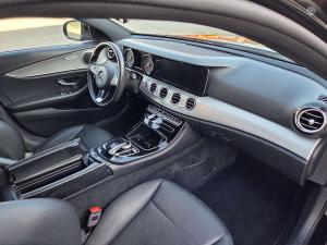 Black Mercedes-Benz e-200 2017 in Vilnius, with an engine capacity of 1.95 L and mileage of 420 thousand km for 12000 €, photo 12 on AUTOMOTO.COM.LV