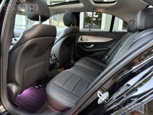 Black Mercedes-Benz e-200 2017 in Riga, with an engine capacity of 2.00 L and mileage of 0 thousand km for 15650 €, photo 11 on AUTOMOTO.COM.LV