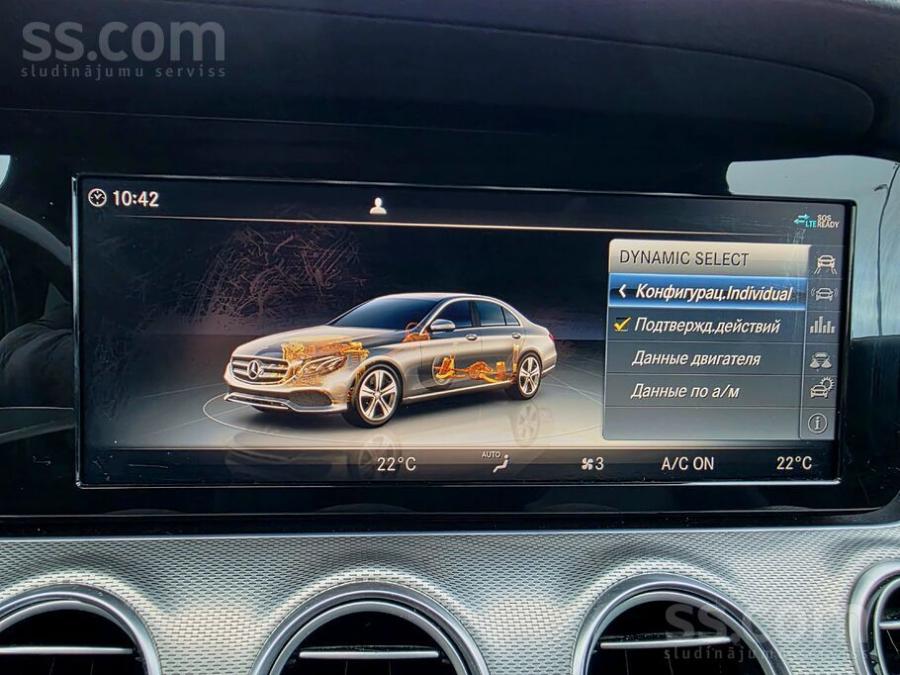 Melns Mercedes-Benz e-200 2018 Rēzekne, ar dzinēja tilpumu 2.00 L un nobraukumu 312 tūkst. km par 13800 €, foto 20 vietnē AUTOMOTO.COM.LV