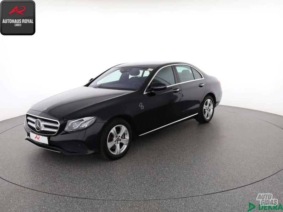 Black Mercedes-Benz e-200 2018 in Kaunas, with an engine capacity of 2.00 L and mileage of 67 thousand km for 29486 €, photo 1 on AUTOMOTO.COM.LV