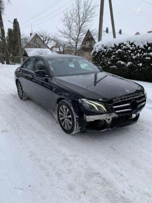 Black Mercedes-Benz e-200 2018 in Kaunas, with an engine capacity of 1.95 L and mileage of 234 thousand km for 11300 €, photo  on AUTOMOTO.COM.LV