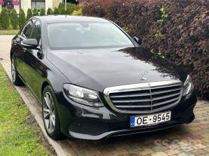 Black Mercedes-Benz e-200 2018 in Riga, with an engine capacity of 2.00 L and mileage of 0 thousand km for 15500 €, photo  on AUTOMOTO.COM.LV