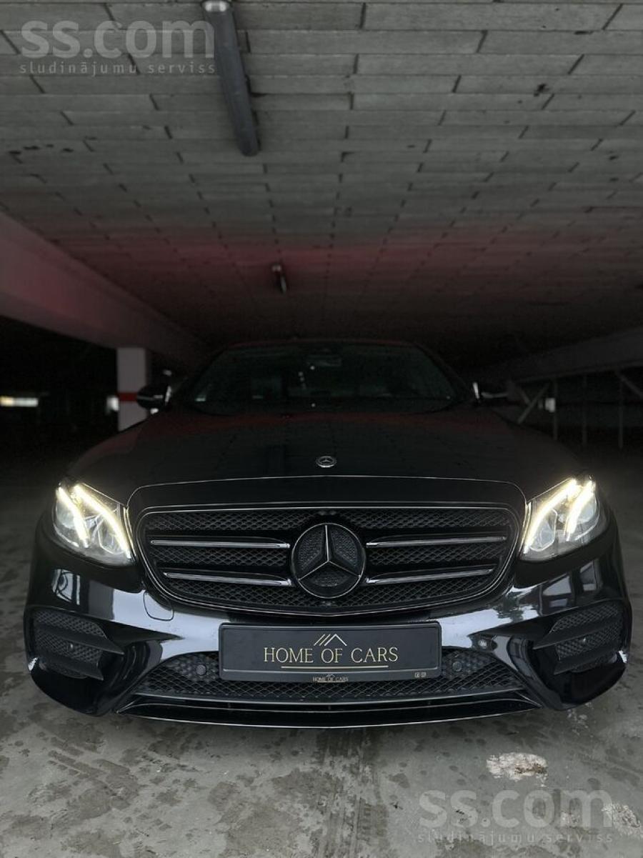Black Mercedes-Benz e-200 2019 in Riga, with an engine capacity of 2.00 L and mileage of 89 thousand km for 29000 €, photo 6 on AUTOMOTO.COM.LV