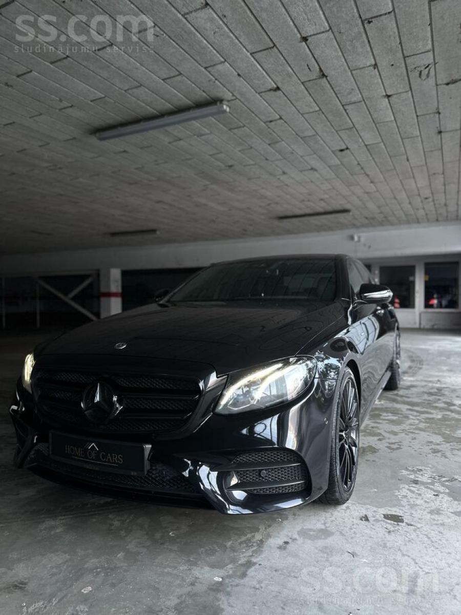 Black Mercedes-Benz e-200 2019 in Riga, with an engine capacity of 2.00 L and mileage of 89 thousand km for 29000 €, photo 11 on AUTOMOTO.COM.LV