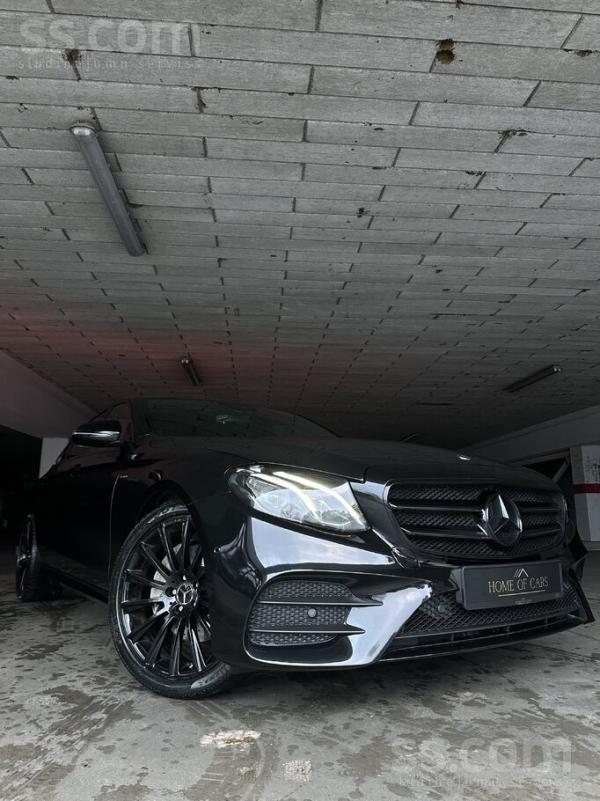 Black Mercedes-Benz e-200 2019 in Riga, with an engine capacity of 2.00 L and mileage of 89 thousand km for 29000 €, photo 4 on AUTOMOTO.COM.LV
