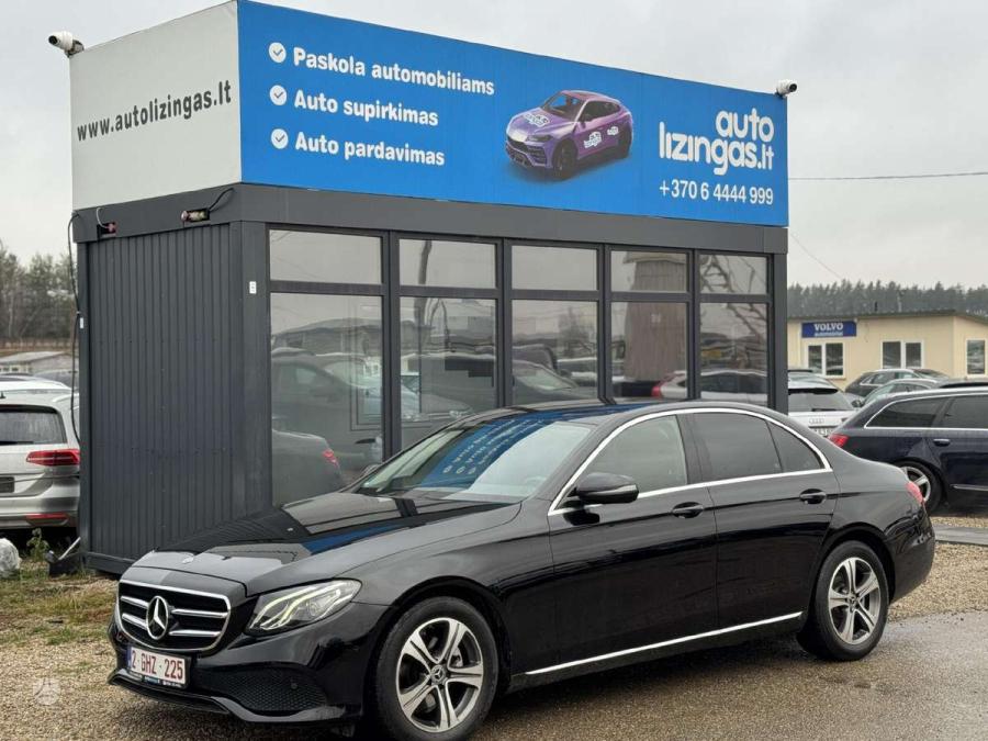 Melns Mercedes-Benz e-200 2019 Viļņa, ar dzinēja tilpumu 2.00 L un nobraukumu 176 tūkst. km par 16950 €, foto 1 vietnē AUTOMOTO.COM.LV