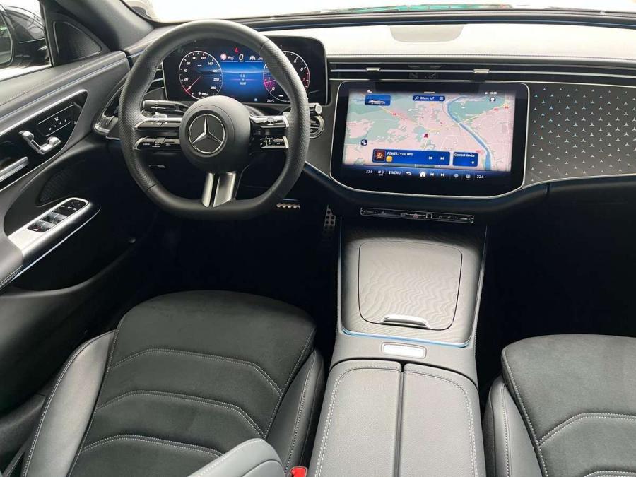 Black Mercedes-Benz e-200 2025 in Kaunas, with an engine capacity of 2.00 L and mileage of 9 thousand km for 52900 €, photo 15 on AUTOMOTO.COM.LV