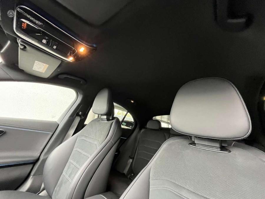 Black Mercedes-Benz e-200 2025 in Kaunas, with an engine capacity of 2.00 L and mileage of 9 thousand km for 52900 €, photo 21 on AUTOMOTO.COM.LV