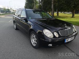 Черный Мерседес E 200 2003 в Рига, объемом двигателя 2.00 л и пробегом 0 тыс. км за 2490 €, фото 4 на AUTOMOTO.COM.LV