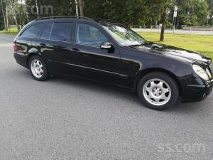Черный Мерседес E 200 2003 в Рига, объемом двигателя 2.00 л и пробегом 0 тыс. км за 2490 €, фото 8 на AUTOMOTO.COM.LV
