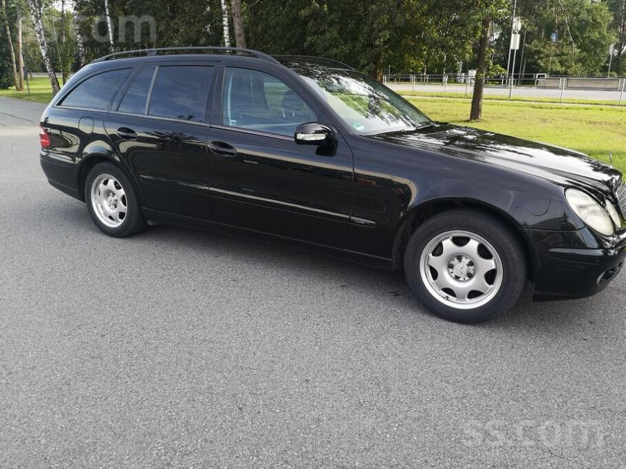 Черный Мерседес E 200 2003 в Рига, объемом двигателя 2.00 л и пробегом 0 тыс. км за 2490 €, фото 8 на AUTOMOTO.COM.LV
