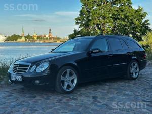 Черный Мерседес E 200 2007 в Рига, объемом двигателя 1.80 л и пробегом 253 тыс. км за 4250 €, фото  на AUTOMOTO.COM.LV