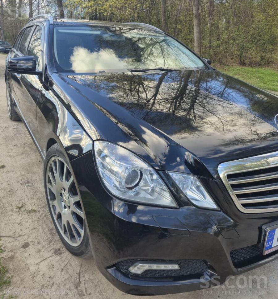Melns Mercedes-Benz e-200 2009 Jēkabpils, ar dzinēja tilpumu 2.20 L un nobraukumu 334 tūkst. km par 6200 €, foto 1 vietnē AUTOMOTO.COM.LV