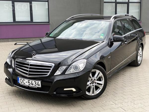 Black Mercedes-Benz e-200 2010 in Riga, with an engine capacity of 2.20 L and mileage of 300 thousand km for 4800 €, photo 1 on AUTOMOTO.COM.LV