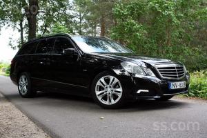 Melns Mercedes-Benz e-200 2010 Liepāja, ar dzinēja tilpumu 2.20 L un nobraukumu 280 tūkst. km par 7200 €, foto 3 vietnē AUTOMOTO.COM.LV