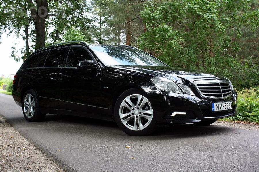 Melns Mercedes-Benz e-200 2010 Liepāja, ar dzinēja tilpumu 2.20 L un nobraukumu 280 tūkst. km par 7200 €, foto 3 vietnē AUTOMOTO.COM.LV
