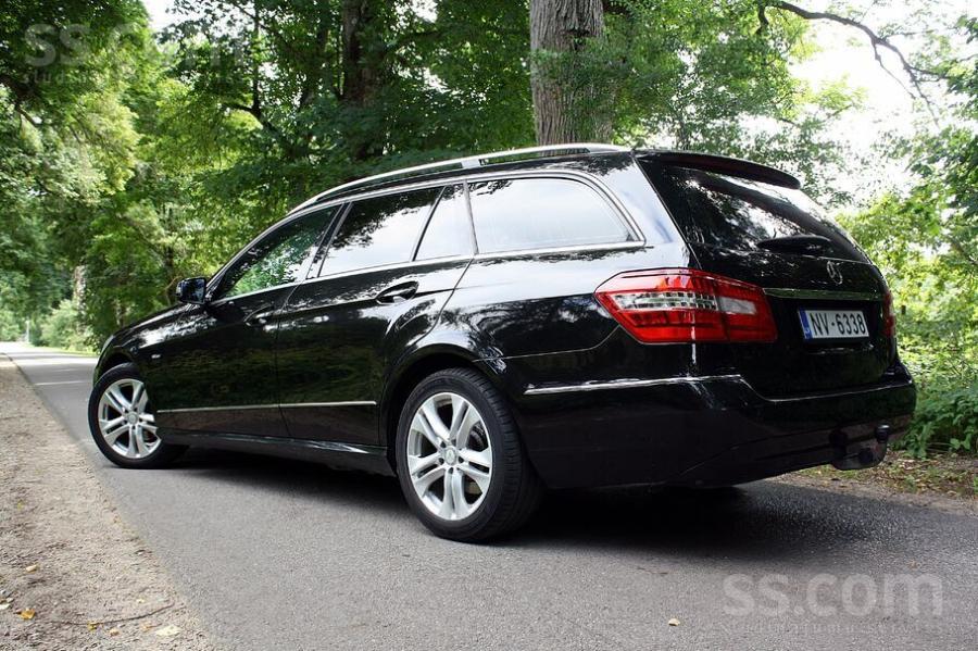 Melns Mercedes-Benz e-200 2010 Liepāja, ar dzinēja tilpumu 2.20 L un nobraukumu 280 tūkst. km par 7200 €, foto 5 vietnē AUTOMOTO.COM.LV