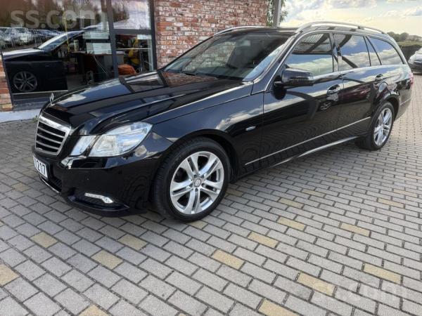 Melns Mercedes-Benz e-200 2010 Talsi, ar dzinēja tilpumu 2.10 L un nobraukumu 351 tūkst. km par 5995 €, foto 1 vietnē AUTOMOTO.COM.LV