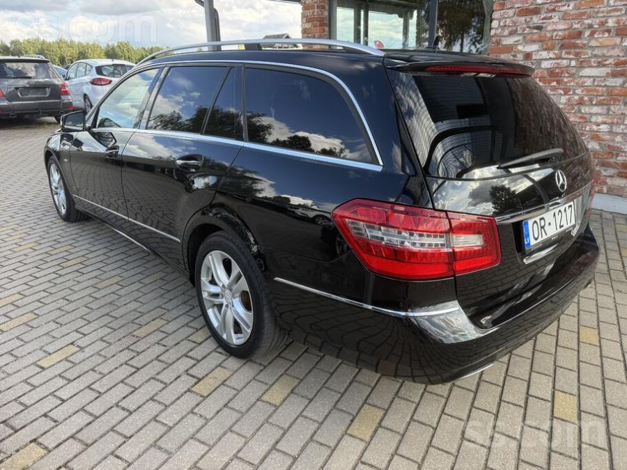 Melns Mercedes-Benz e-200 2010 Talsi, ar dzinēja tilpumu 2.10 L un nobraukumu 351 tūkst. km par 5995 €, foto 7 vietnē AUTOMOTO.COM.LV