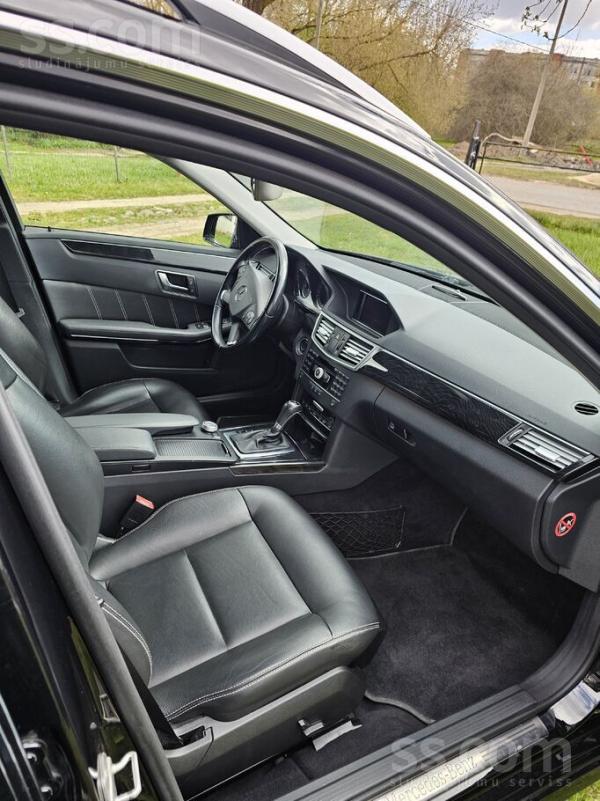 Melns Mercedes-Benz e-200 2011 Dobele, ar dzinēja tilpumu 2.10 L un nobraukumu 393 tūkst. km par 8200 €, foto 10 vietnē AUTOMOTO.COM.LV