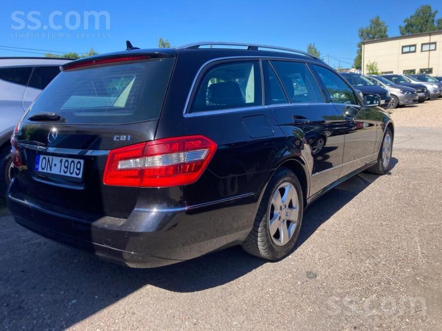 Melns Mercedes-Benz e-200 2011 Rīga, ar dzinēja tilpumu 2.10 L un nobraukumu 244 tūkst. km par 6850 €, foto 7 vietnē AUTOMOTO.COM.LV