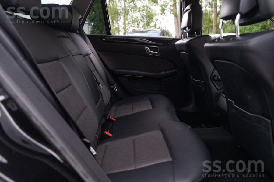 Melns Mercedes-Benz e-200 2011 Liepāja, ar dzinēja tilpumu 2.20 L un nobraukumu 229 tūkst. km par 7700 €, foto 16 vietnē AUTOMOTO.COM.LV