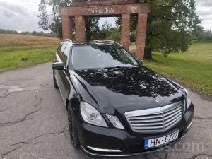Black Mercedes-Benz e-200 2013 in Riga, with an engine capacity of 2.20 L and mileage of 0 thousand km for 6900 €, photo 1 on AUTOMOTO.COM.LV