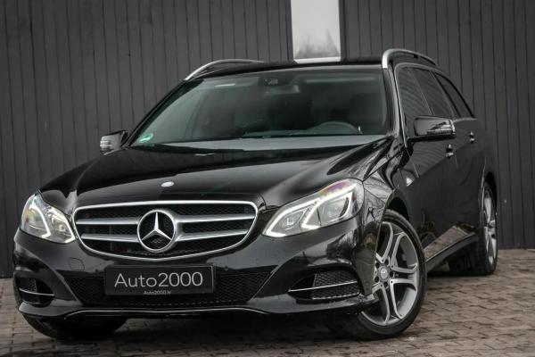 Black Mercedes-Benz e-200 2013 in Tukums, with an engine capacity of 2.00 L and mileage of 249 thousand km for 10990 €, photo 1 on AUTOMOTO.COM.LV