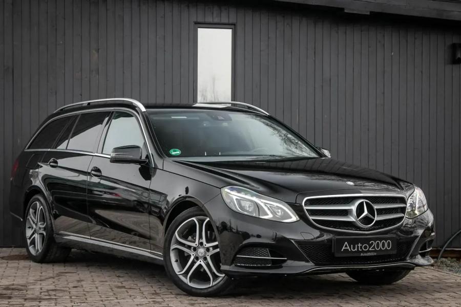 Black Mercedes-Benz e-200 2013 in Tukums, with an engine capacity of 2.00 L and mileage of 249 thousand km for 10990 €, photo 5 on AUTOMOTO.COM.LV