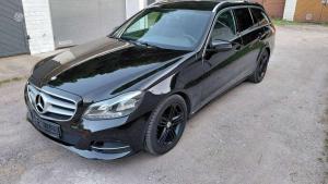 Melns Mercedes-Benz e-200 2015 Birštonas, ar dzinēja tilpumu 2.14 L un nobraukumu 315 tūkst. km par 6850 €, foto  vietnē AUTOMOTO.COM.LV