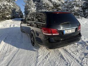 Black Mercedes-Benz e-200 2016 in Radviliskis, with an engine capacity of 2.20 L and mileage of 420 thousand km for 7800 €, photo 5 on AUTOMOTO.COM.LV