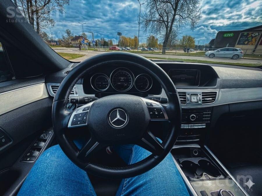 Черный Мерседес E 200 2016 в Елгава, объемом двигателя 2.20 л и пробегом 276 тыс. км за 7550 €, фото 8 на AUTOMOTO.COM.LV