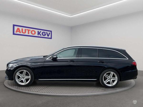 Black Mercedes-Benz e-200 2018 in Kaunas, with an engine capacity of 2.00 L and mileage of 380 thousand km for 14999 €, photo 2 on AUTOMOTO.COM.LV