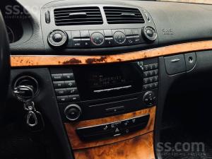 Blue Mercedes-Benz e-200 2005 in Cesis, with an engine capacity of 2.20 L and mileage of 0 thousand km for 1690 €, photo 17 on AUTOMOTO.COM.LV