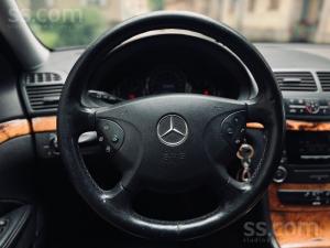 Blue Mercedes-Benz e-200 2005 in Cesis, with an engine capacity of 2.20 L and mileage of 0 thousand km for 1690 €, photo 23 on AUTOMOTO.COM.LV