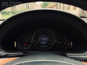 Blue Mercedes-Benz e-200 2005 in Cesis, with an engine capacity of 2.20 L and mileage of 0 thousand km for 1690 €, photo 24 on AUTOMOTO.COM.LV