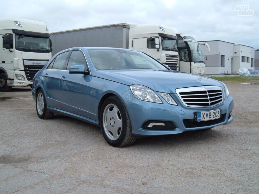 Zils Mercedes-Benz e-200 2010 Šauļi, ar dzinēja tilpumu 2.10 L un nobraukumu 430 tūkst. km par 5200 €, foto 1 vietnē AUTOMOTO.COM.LV