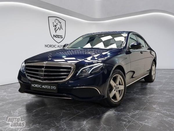 Blue Mercedes-Benz e-200 2018 in Kaunas, with an engine capacity of 0.00 L and mileage of 60 thousand km for 30781 €, photo 1 on AUTOMOTO.COM.LV