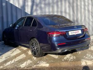 Blue Mercedes-Benz e-200 2021 in Vilnius, with an engine capacity of 1.99 L and mileage of 81 thousand km for 25900 €, photo 5 on AUTOMOTO.COM.LV