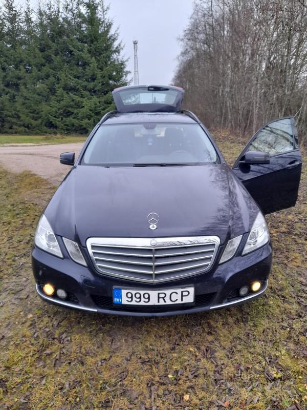 Blue Mercedes-Benz e-200 2010 in Jogeva, with an engine capacity of 0.00 L and mileage of 0 thousand km for 8500 €, photo 4 on AUTOMOTO.COM.LV