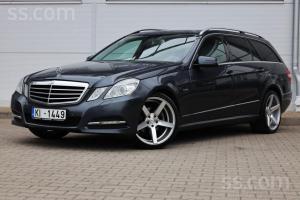 Синий Мерседес E 200 2010 в Рига, объемом двигателя 2.20 л и пробегом 0 тыс. км за 4995 €, фото  на AUTOMOTO.COM.LV