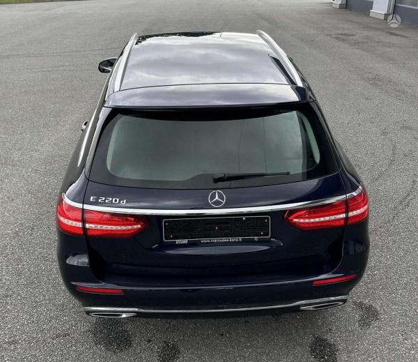 Blue Mercedes-Benz e-200 2018 in Klaipeda, with an engine capacity of 2.00 L and mileage of 270 thousand km for 15500 €, photo 7 on AUTOMOTO.COM.LV